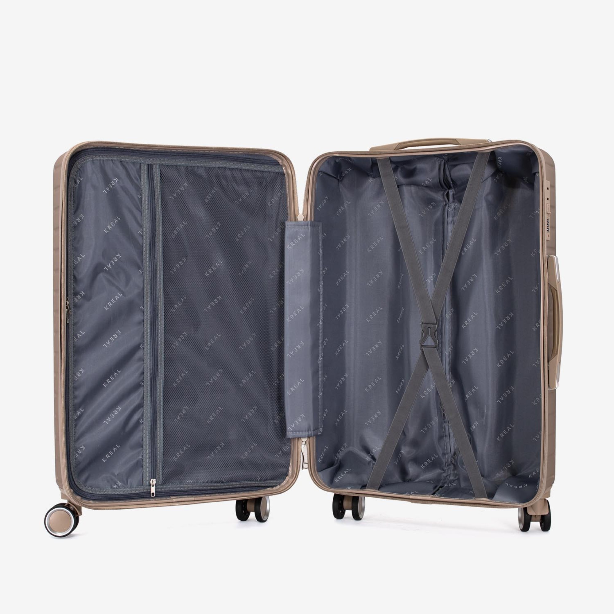 Troler set 2 Bucati KREAL model CORFU Troler cabina 55 cm şi Troler ...